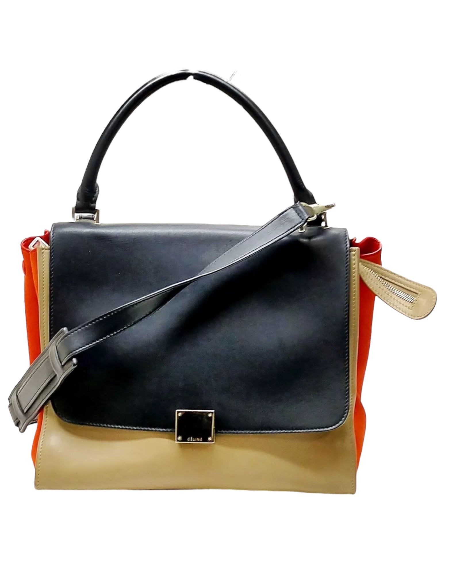 CELINE Tri-color Trapeze bag – RERACKED